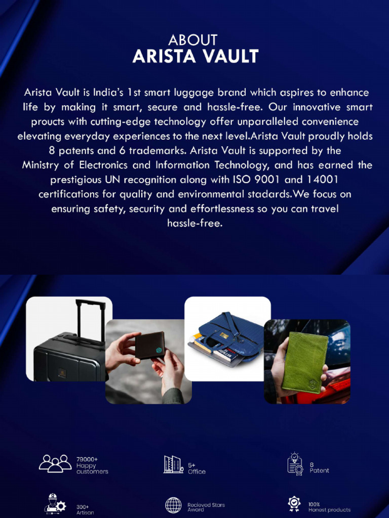 Product Catalogue - WP Arista Vault - Removed | PDF