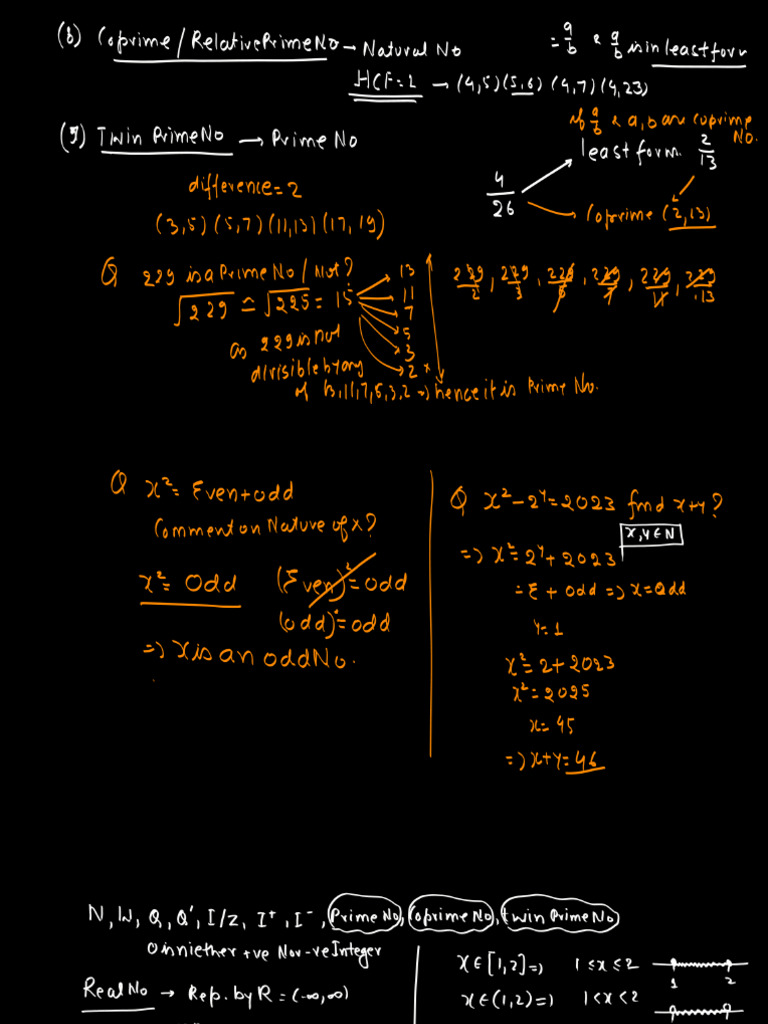 Basic Maths - L-02 (Class Notes) - Introduction | PDF