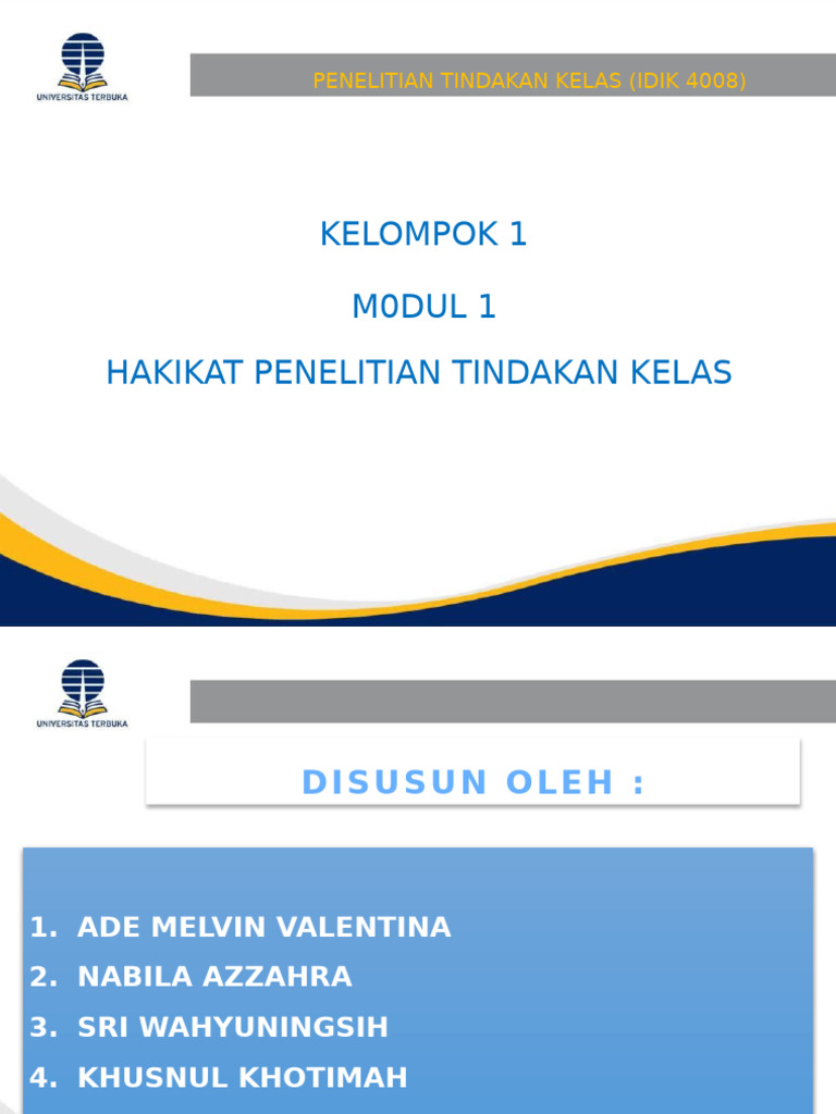 PTK Modul 1 Kelompok 1 | PDF