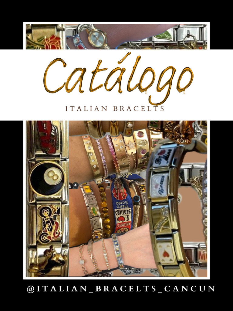 Italian Bracelet Catalogo PDF | PDF