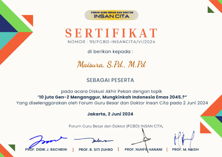 Maisura, S.PD., M.PD | PDF