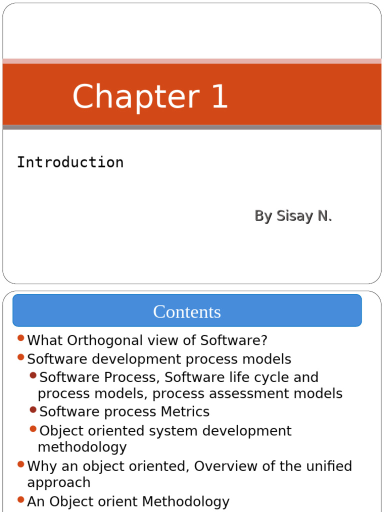 Chapter 1 - Introduction | PDF | Software Development Process | Agile Software Development