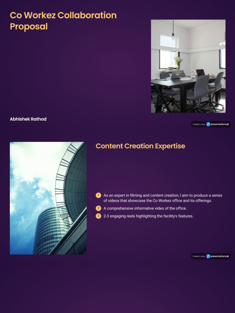 Collaboration Proposal Format | PDF