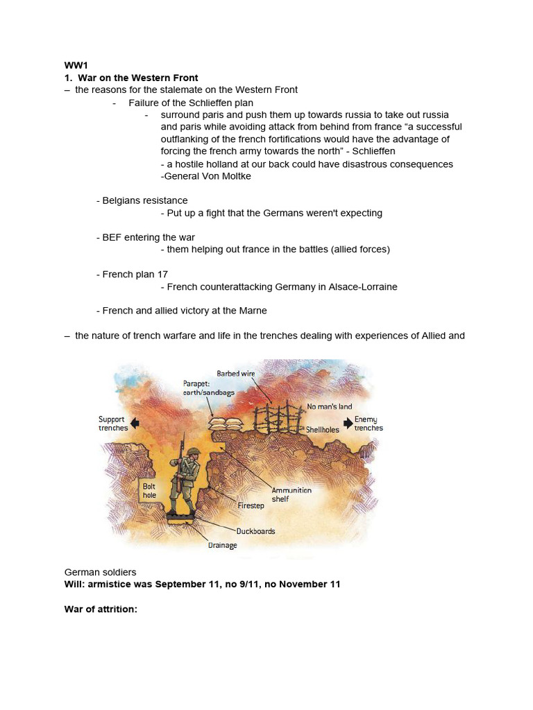 Notes On Syllabus On WW1, WW2 & Conflict in Europe | PDF | Nazi Germany ...