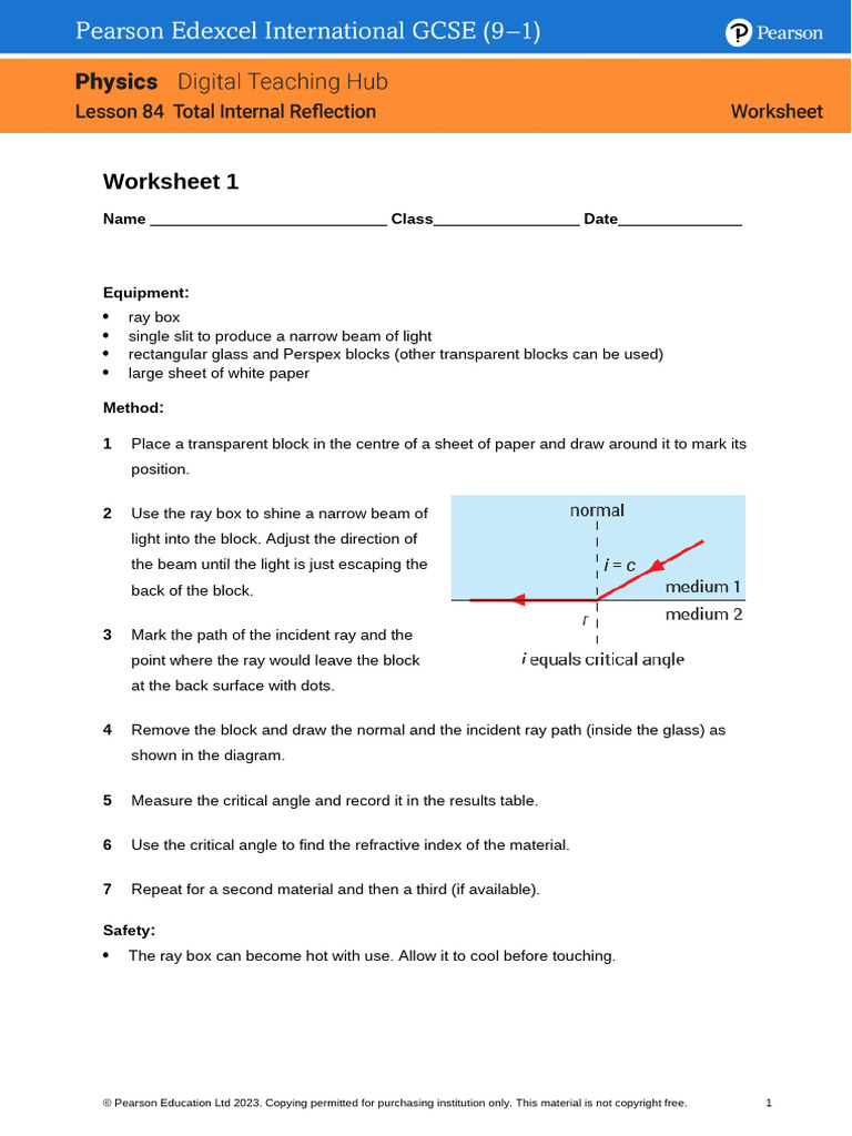 1723058035101-Ig Physics Lesson84 Worksheet1 | PDF