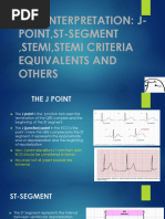 12 Lead ECG Analysis For STEMI (1) - Tagged | PDF | Electrocardiography | Visual Cortex