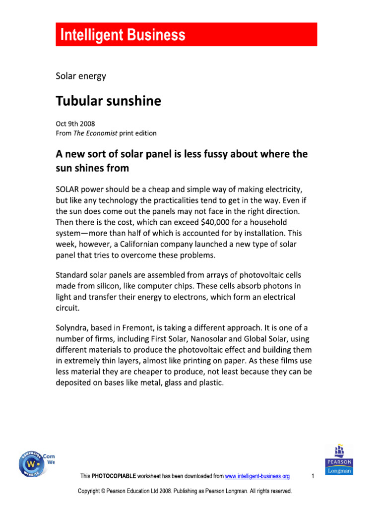 Solar Energy | PDF