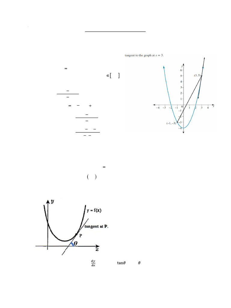 Differentiation Applications and Rates | PDF | Derivative | Gradient