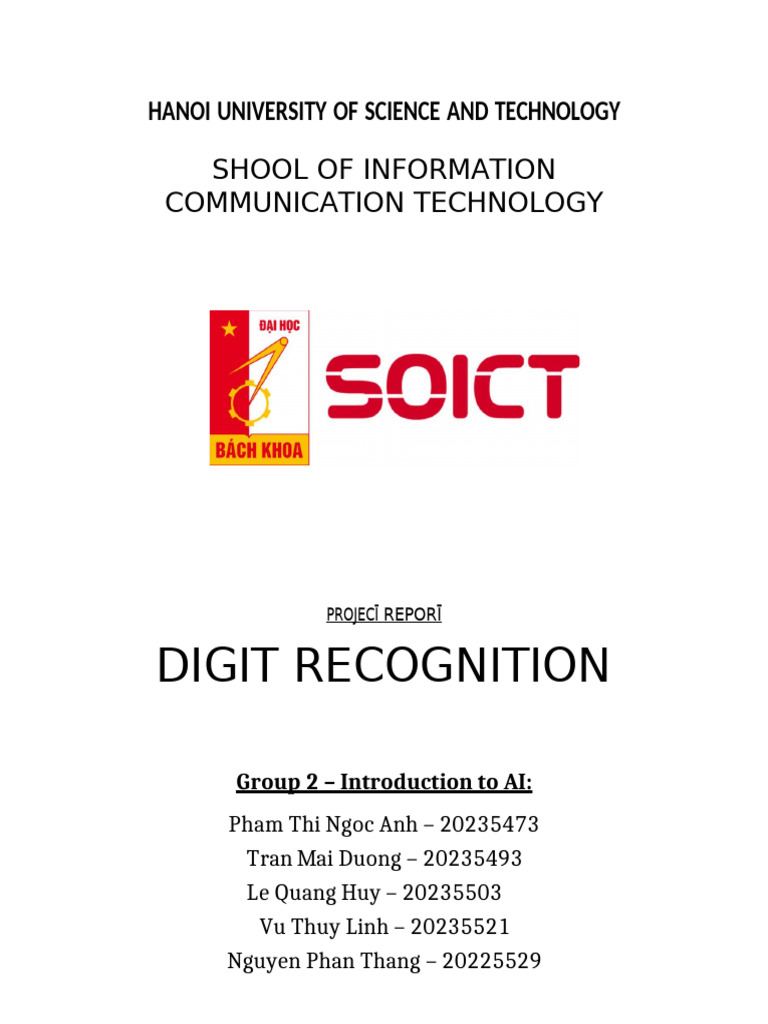 Project Report - Intro To AI | PDF | Applied Mathematics | Computing