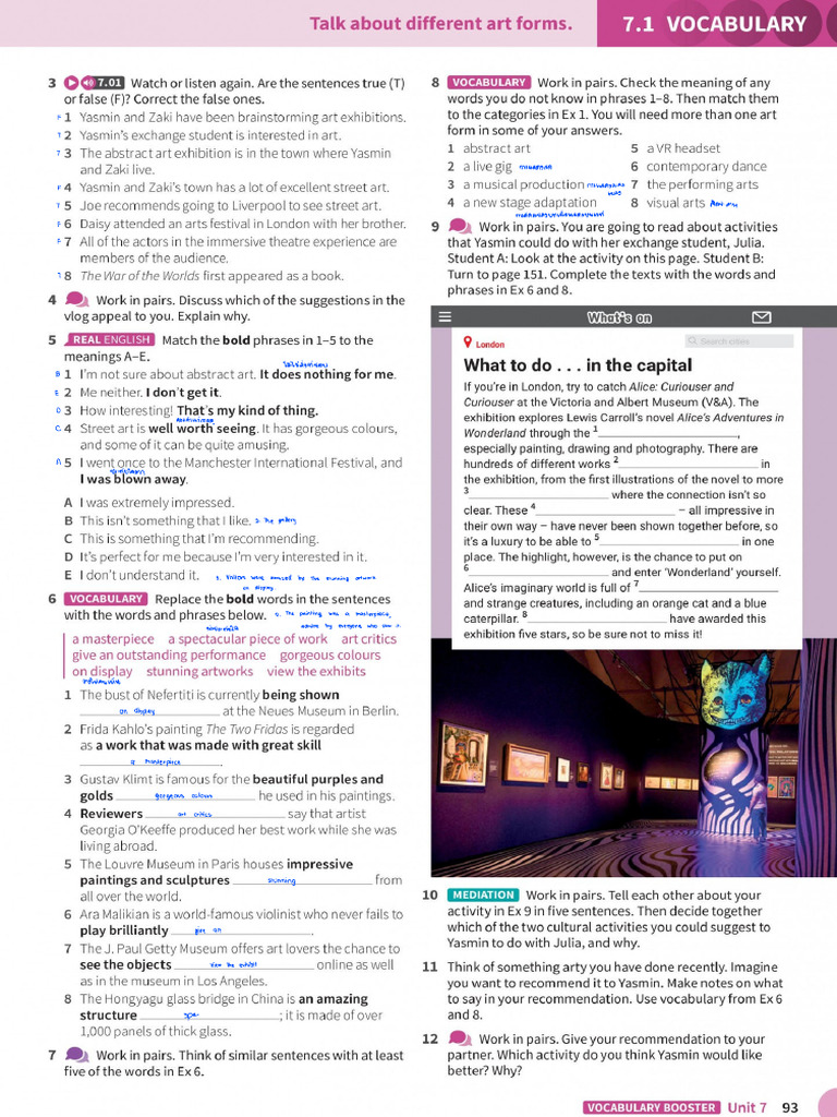 Life Vision Upperintermediate Students Book PDF Free | PDF