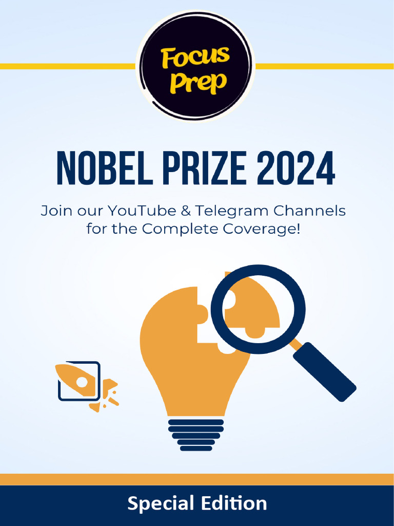 Nobel Prize Winners 2024 | PDF | Nobel Prize | Nobel Family