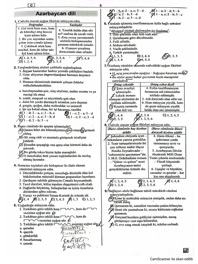 26 May 2024 DİM QƏBUL 3-Cü QRUP BLOK | PDF