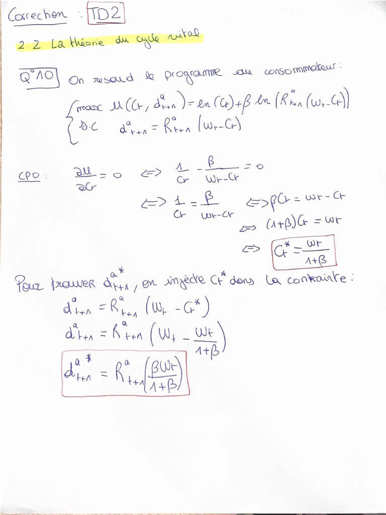 Correction td2 | PDF