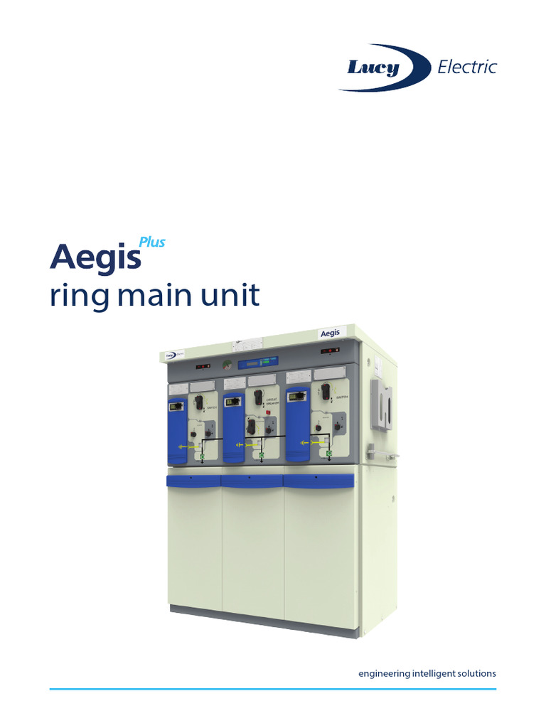 Aegis Plus RMU Overview and Features | PDF | Fuse (Electrical) | Switch