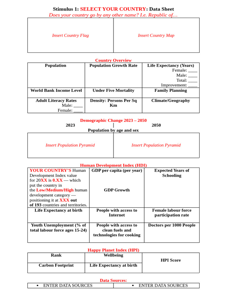 Data Sheet Example Proforma-3 | PDF