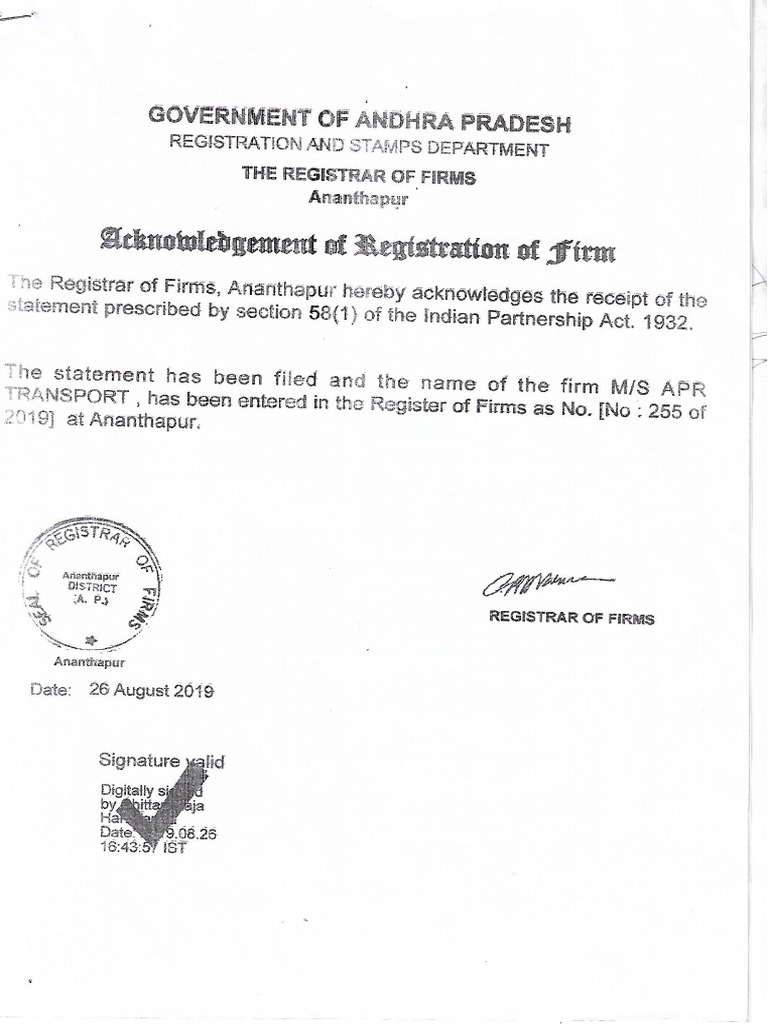 2.transport Registration | PDF