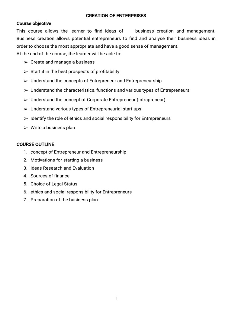 Entrepreneurs Ship Notes | PDF