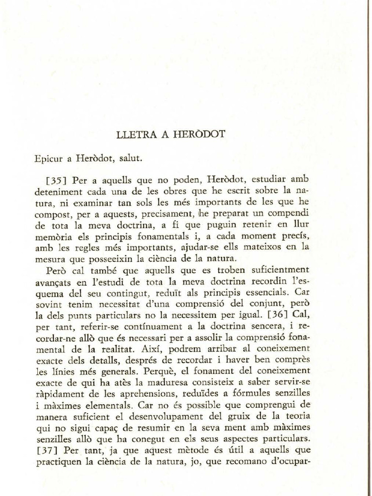 Lletra A Heròdot | PDF