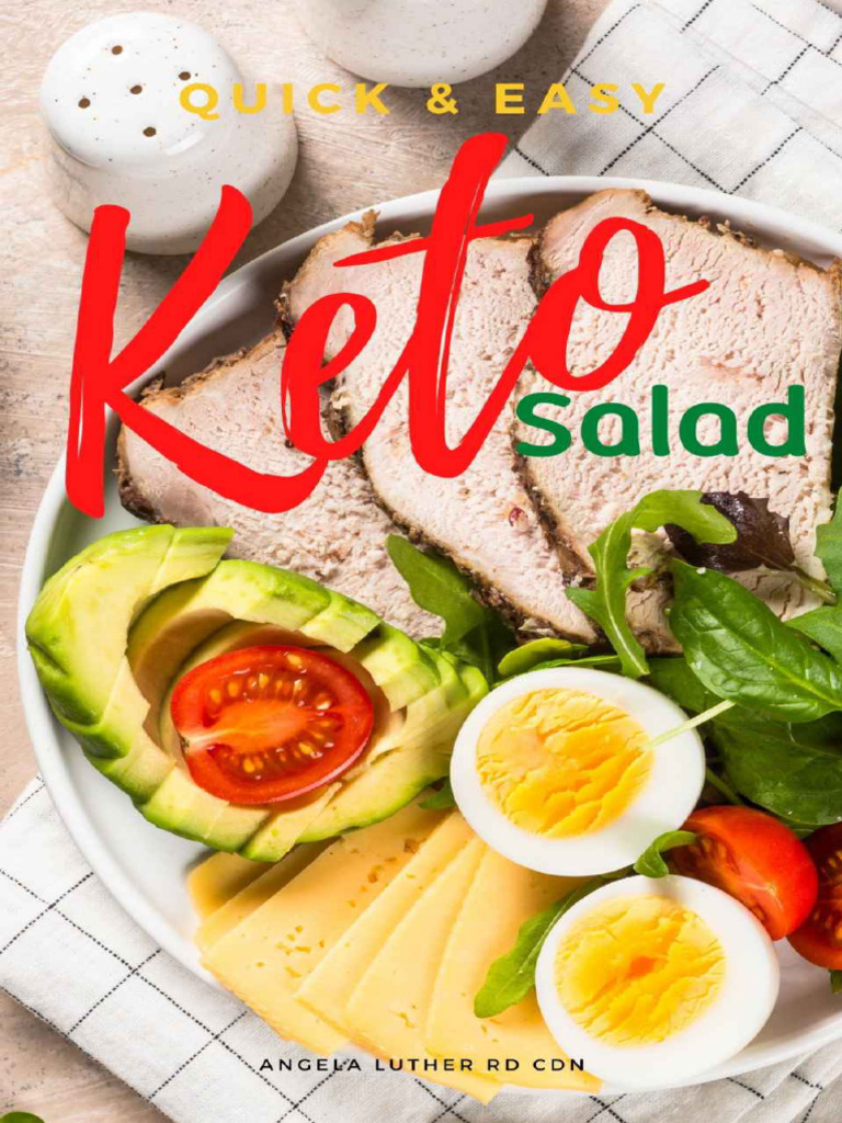 Quick & Easy Keto Salad by Angela Luther RD CDN | PDF | Salad | Coleslaw