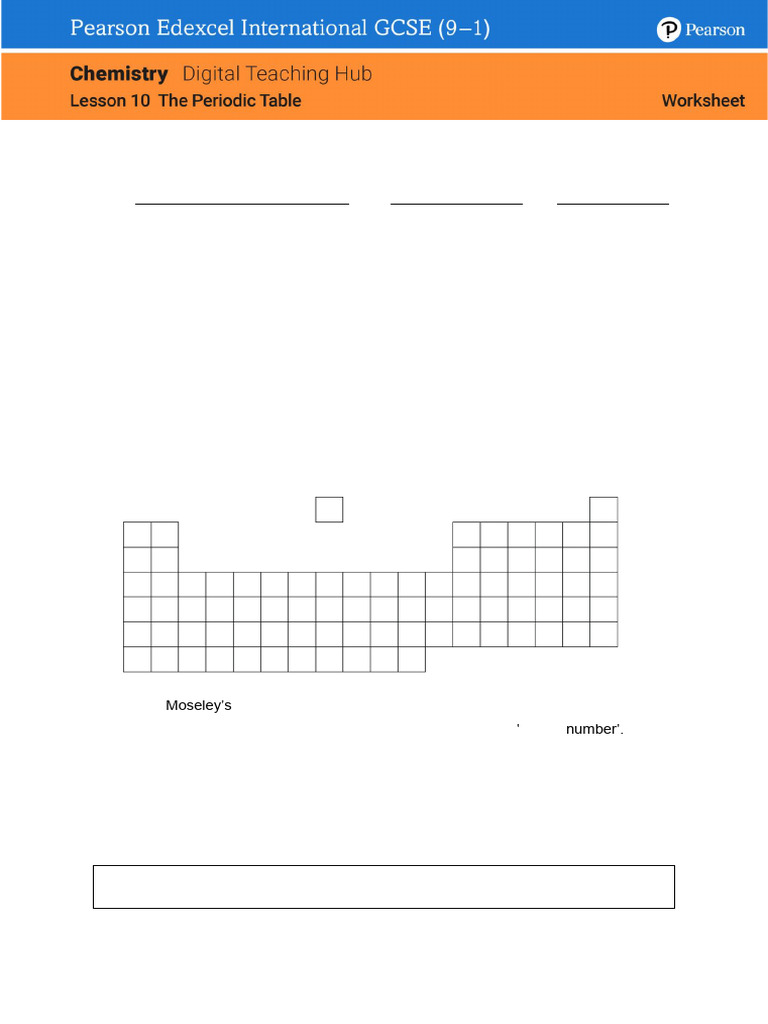 The Periodic Table-IG_Chemistry_Lesson10_worksheet_01 | PDF