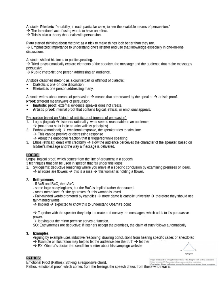 The Rhetoric | PDF | Public Speaking | Rhetoric