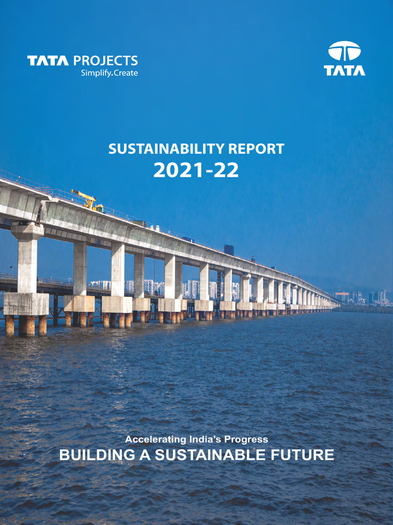 Tata Projects Limited Sustainability Report FY 2021 22 | PDF ...