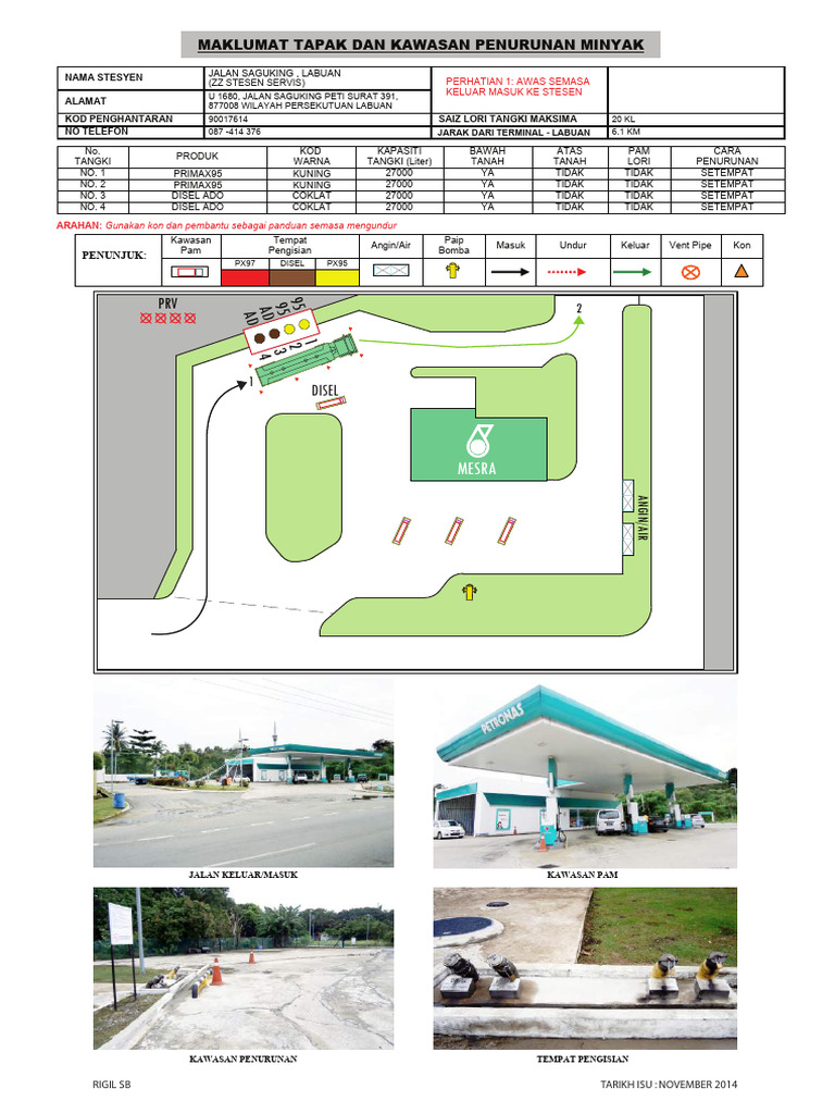 (Pelan Tapak) RYS0028 - JALAN SAGUKING, LABUAN | PDF