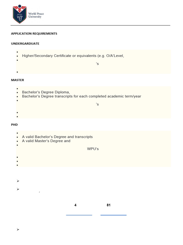WPU-Registration-Process | PDF | Academic Degree | Doctor Of Philosophy