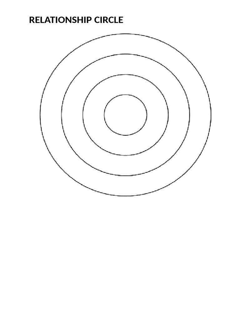 Relationship Circle | PDF