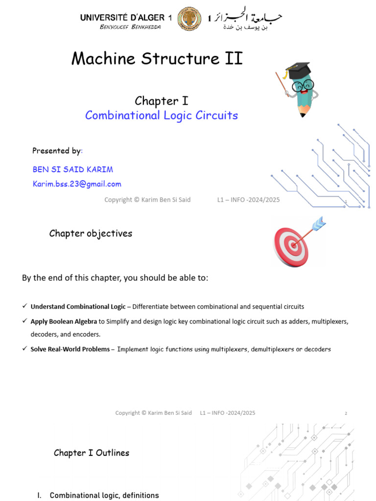 S2- Chapter 1 Combinational Logic Circuits | PDF | Logic Gate | Electronic Design