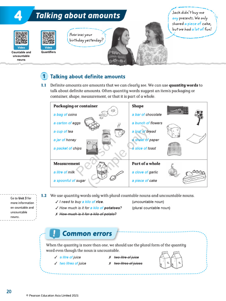 Edge_2E_Grammar_Book_Bk1_Unit_4 | PDF