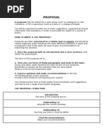 Advanced - How To Write Proposal C1 (CAE) | PDF | Vocabulary | University