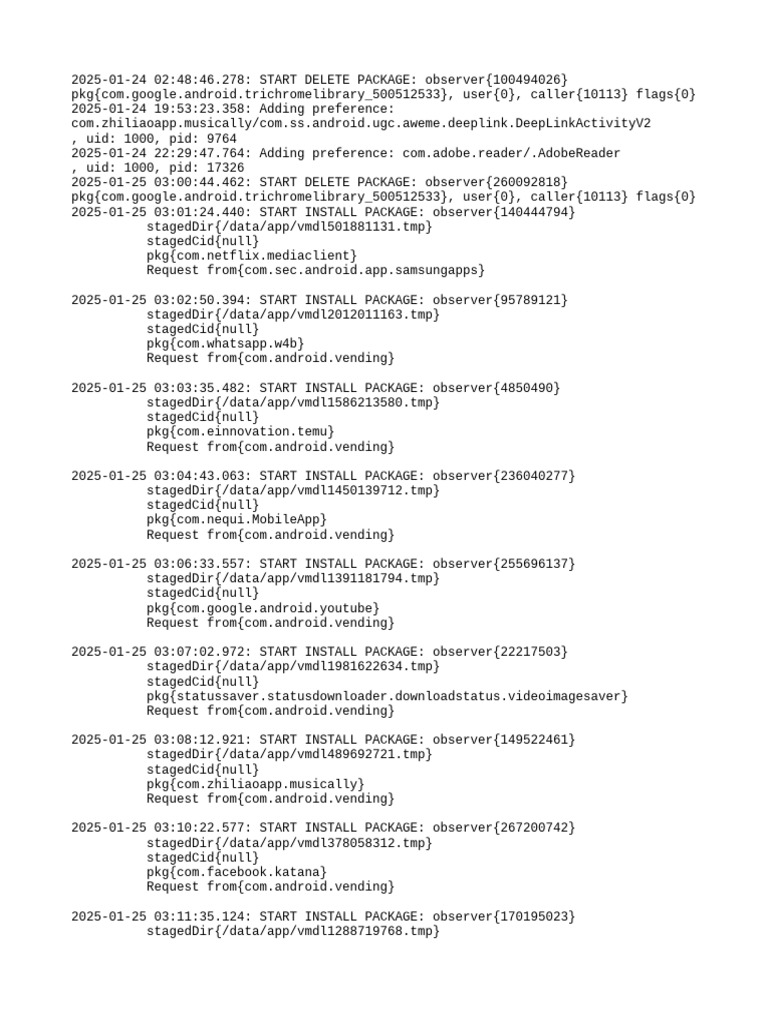 PM Debug Info | PDF | Application Software | Software
