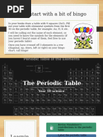 Color Your Own Periodic Table | PDF | Periodic Table | Chemical Elements