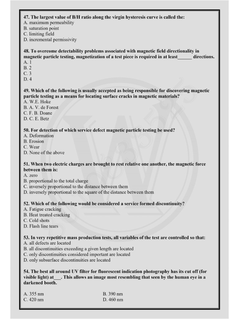 MPI - Question Bank 2022 - 7 | PDF