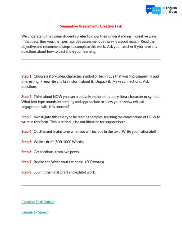 9_-_Summative_Assessment_-_Creative_Written_Task | PDF
