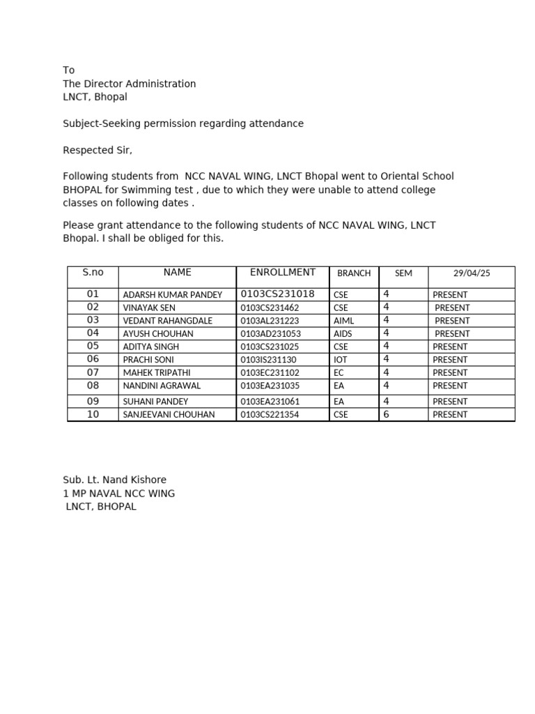 Swimming Test | PDF
