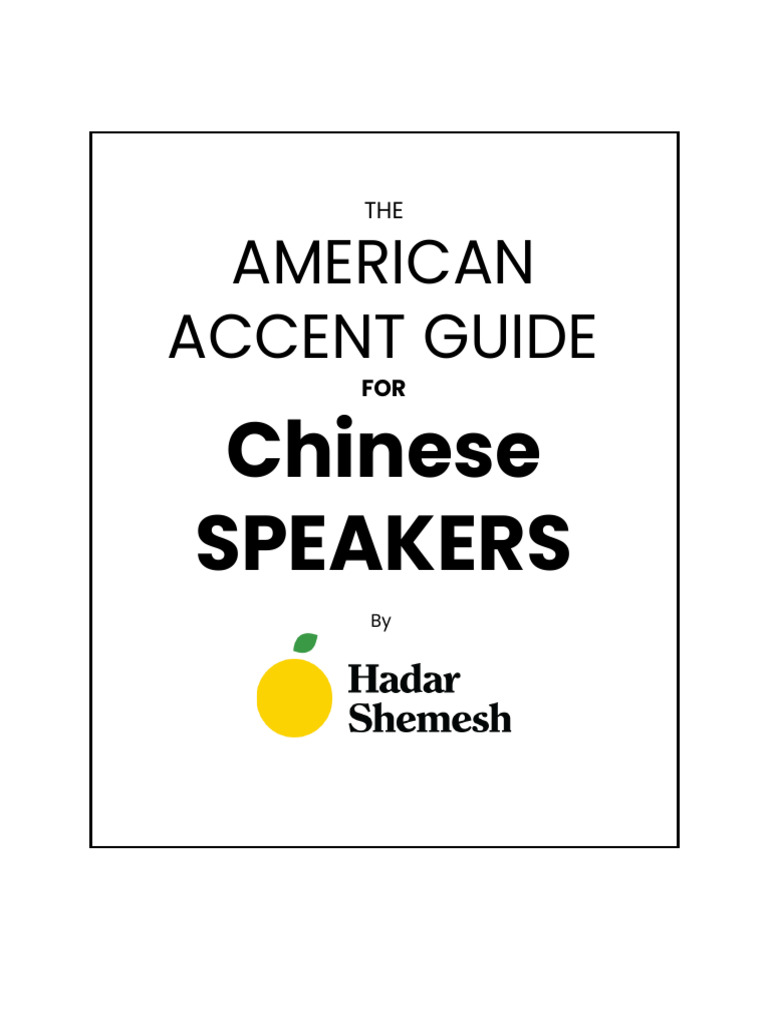 Freebie English Guide for Chinese Speakers Practice Sheet 1 | PDF ...