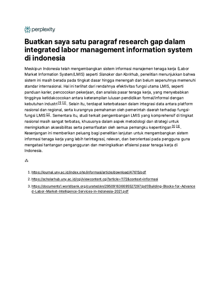 Pengembangan LMIS Terintegrasi di Indonesia | PDF