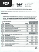 Programmes Offered at Makerere University PDF | PDF | Science