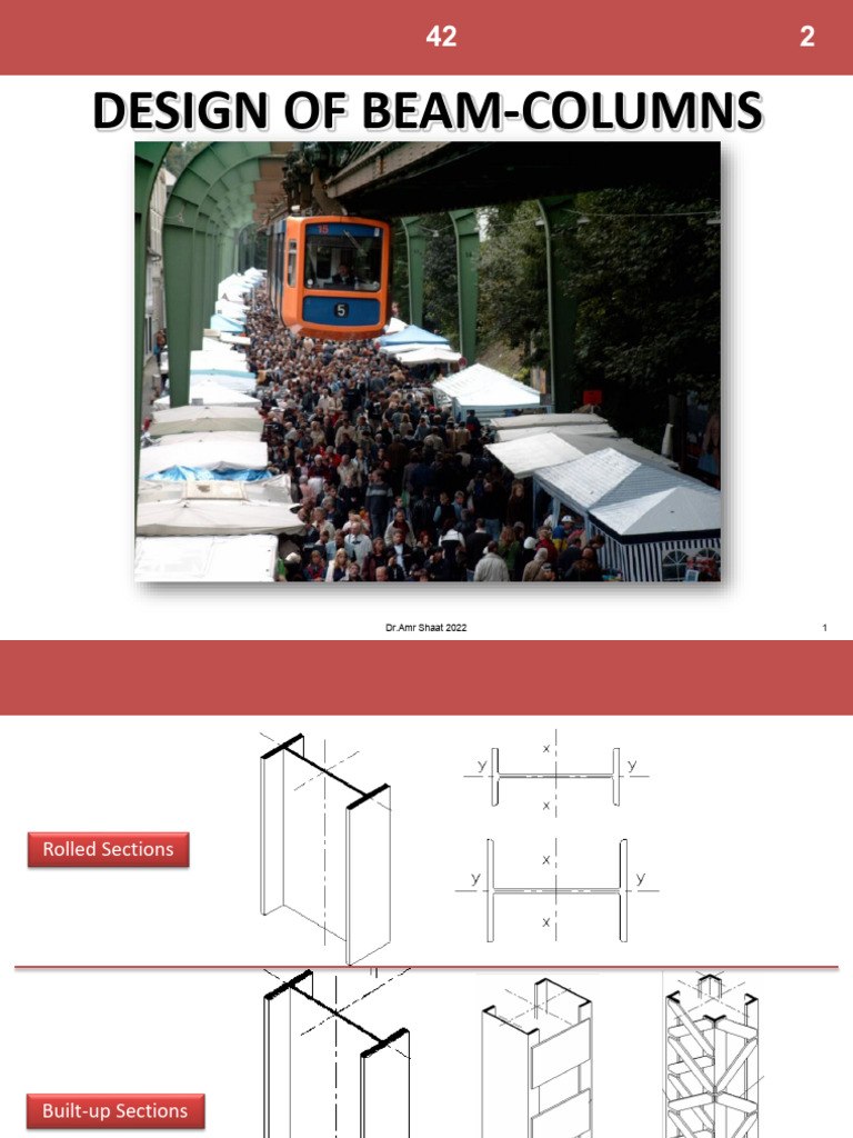 Beam-Column Design Principles in Steel Structures | PDF | Buckling ...