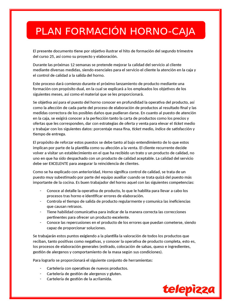 Plan Formacion | PDF | Cuestionario