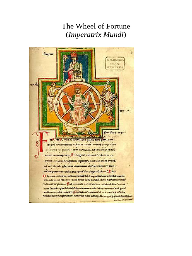 The Wheel of Fortune | PDF