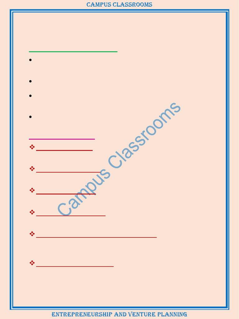 Entrepreneurship Unit 4 | PDF | Venture Capital | Corporate Finance