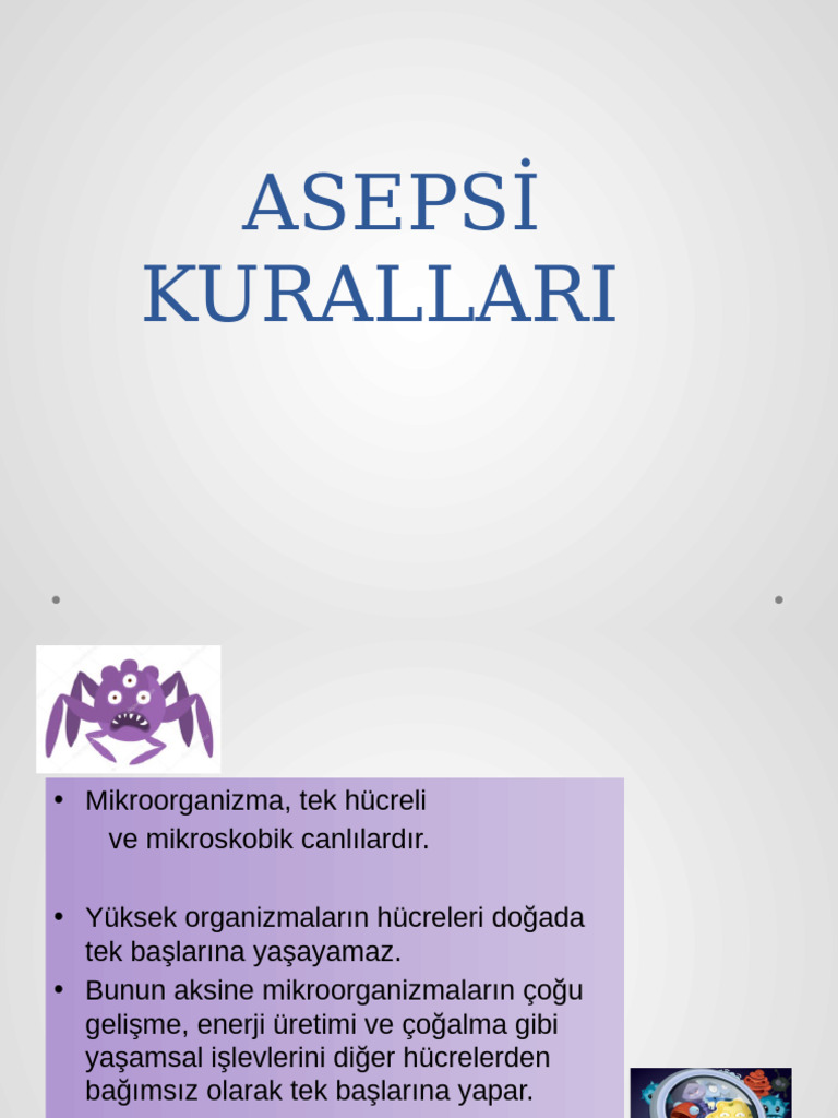 Asepsi Kuralları | PDF