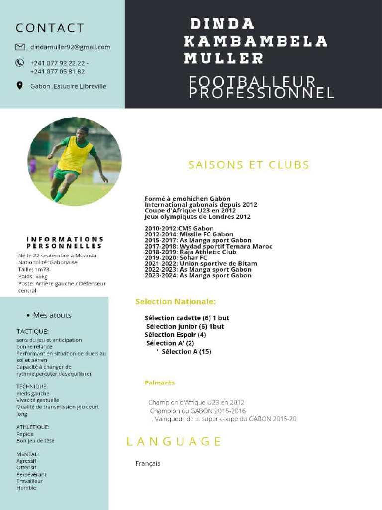 CV de DINDA Muller | PDF