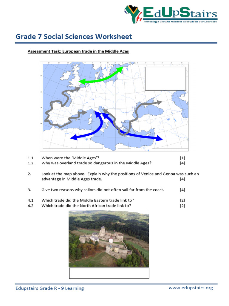European Trade in The Middle Ages | PDF | Trade | Atlantic Slave Trade