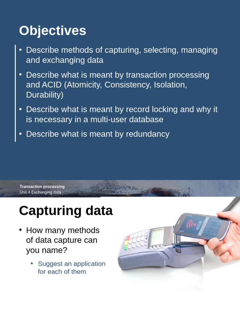 T6 Transaction Processing | PDF | Database Transaction | Acid