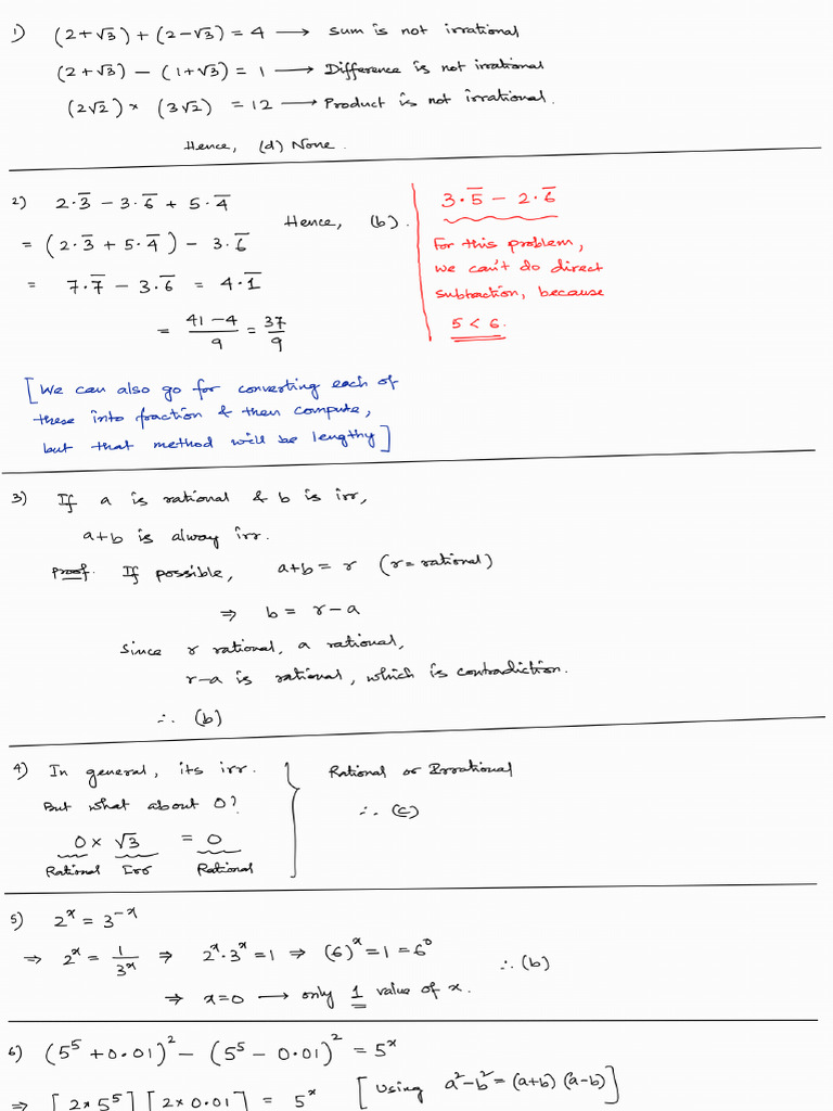 ANSWER KEY - Mid Phase Maths | PDF