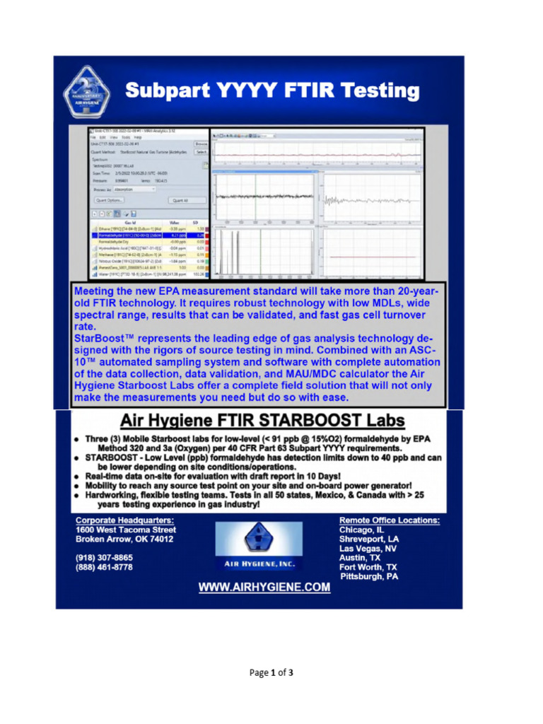 Advanced FTIR Testing Solutions | PDF | Infrared Spectroscopy ...